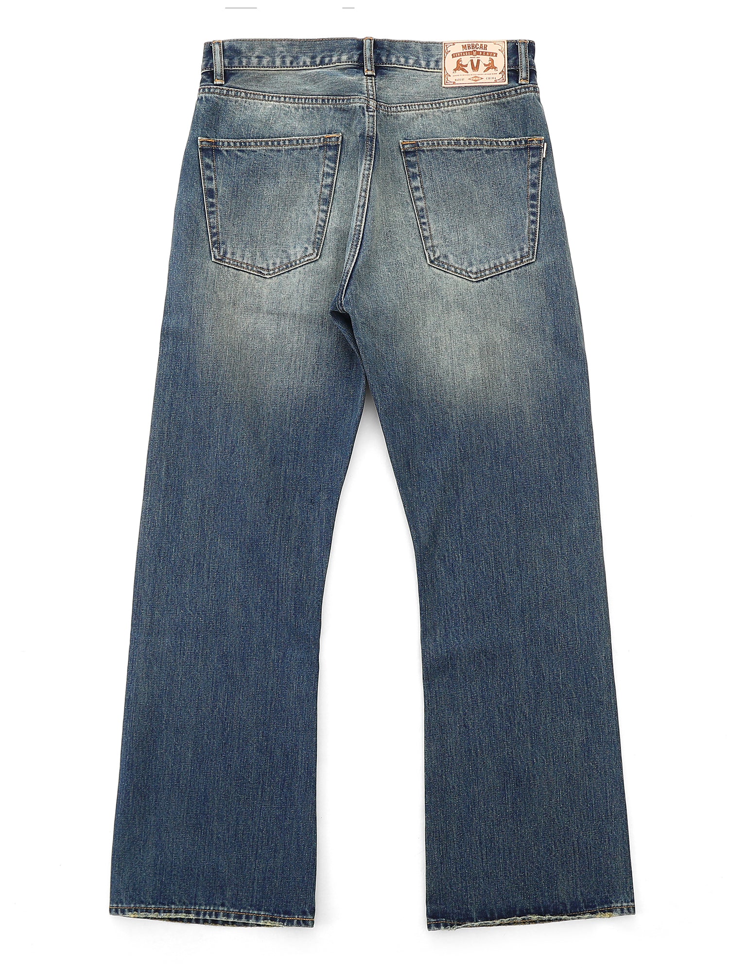 Nevada Wash Selvedge Denim Flared jeans—MBBCAR—since 2013| jeans|Menswear